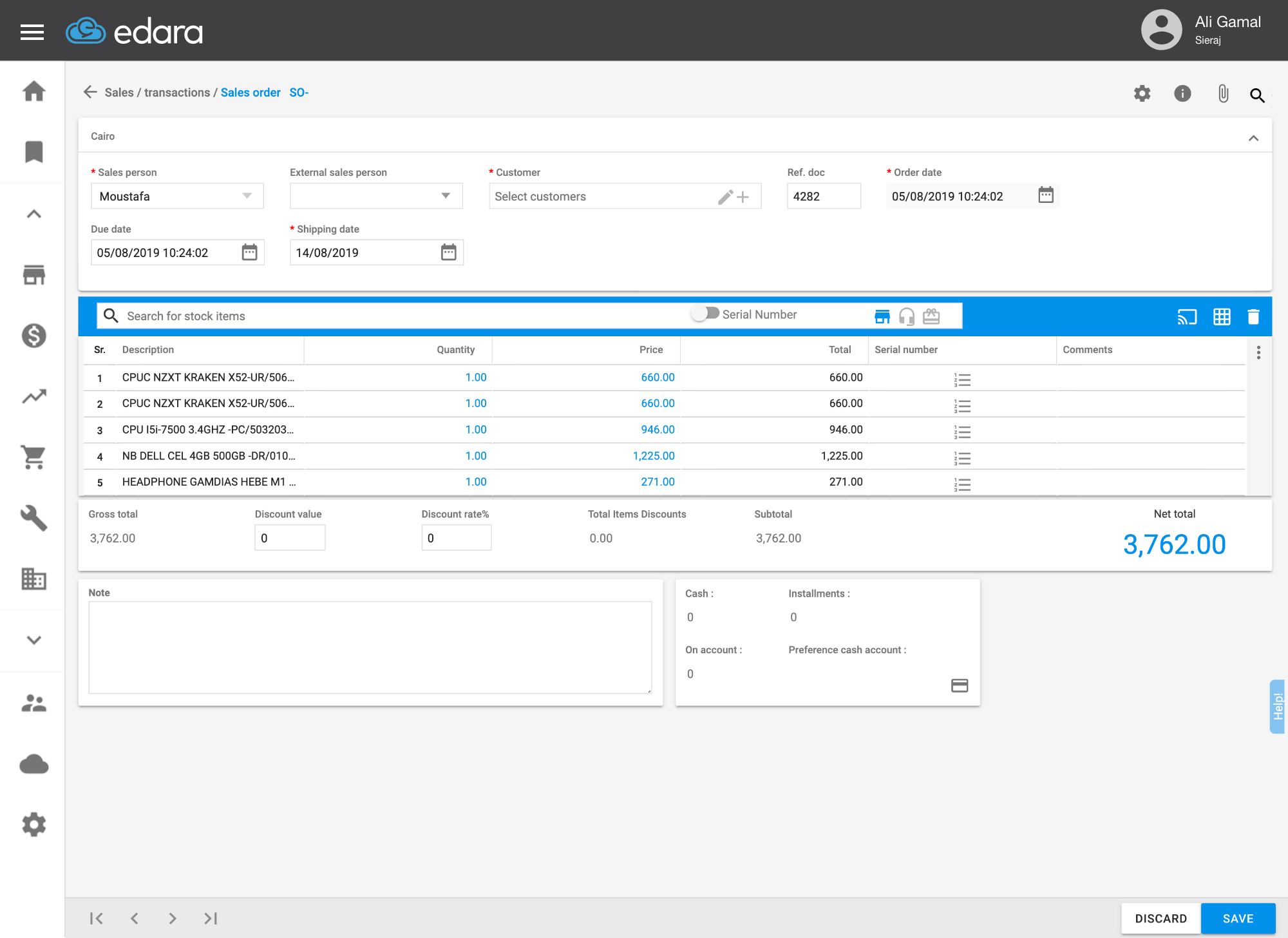Cloud Accounting, POS, Inventory, and Operations | Edara ERP